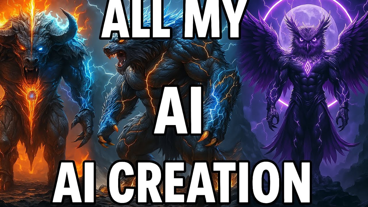 "Exploring the World of AI Art: My Creations" #ai - YouTube