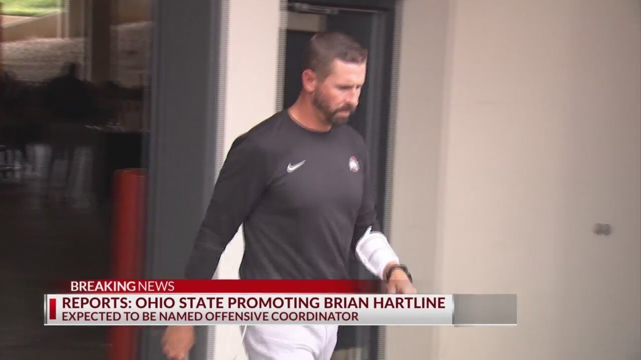 Ohio State to promote Brian Hartline as new offensive coordinator, per ...