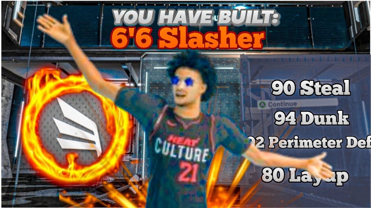 The Best 6'6 Pure 2-Way Slasher Build On NBA 2K24 | Current Gen - YouTube