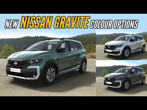 7-Seater Nissan Gravite Color Options | AUTOBICS
