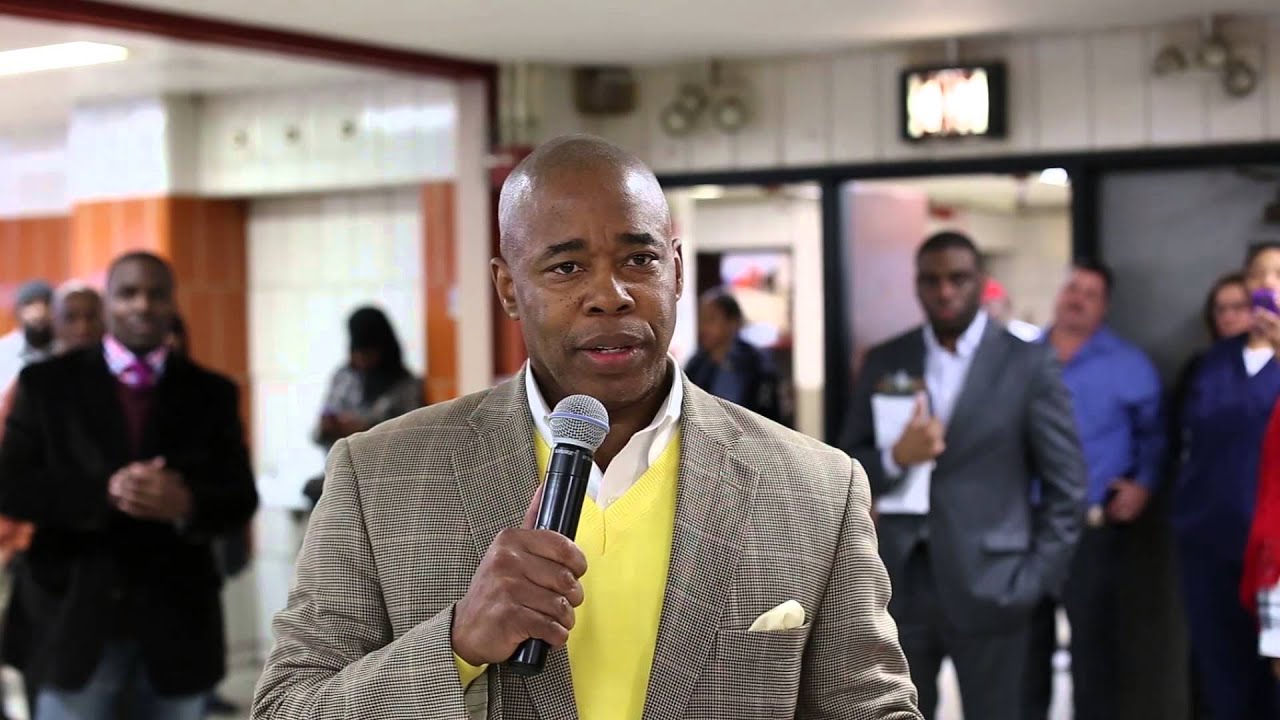 Brooklyn Borough President Eric Adams Speech - YouTube