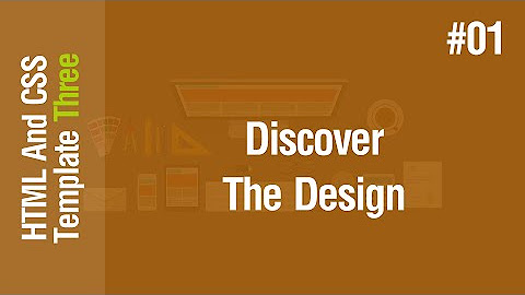 HTML And CSS Template 3 - YouTube