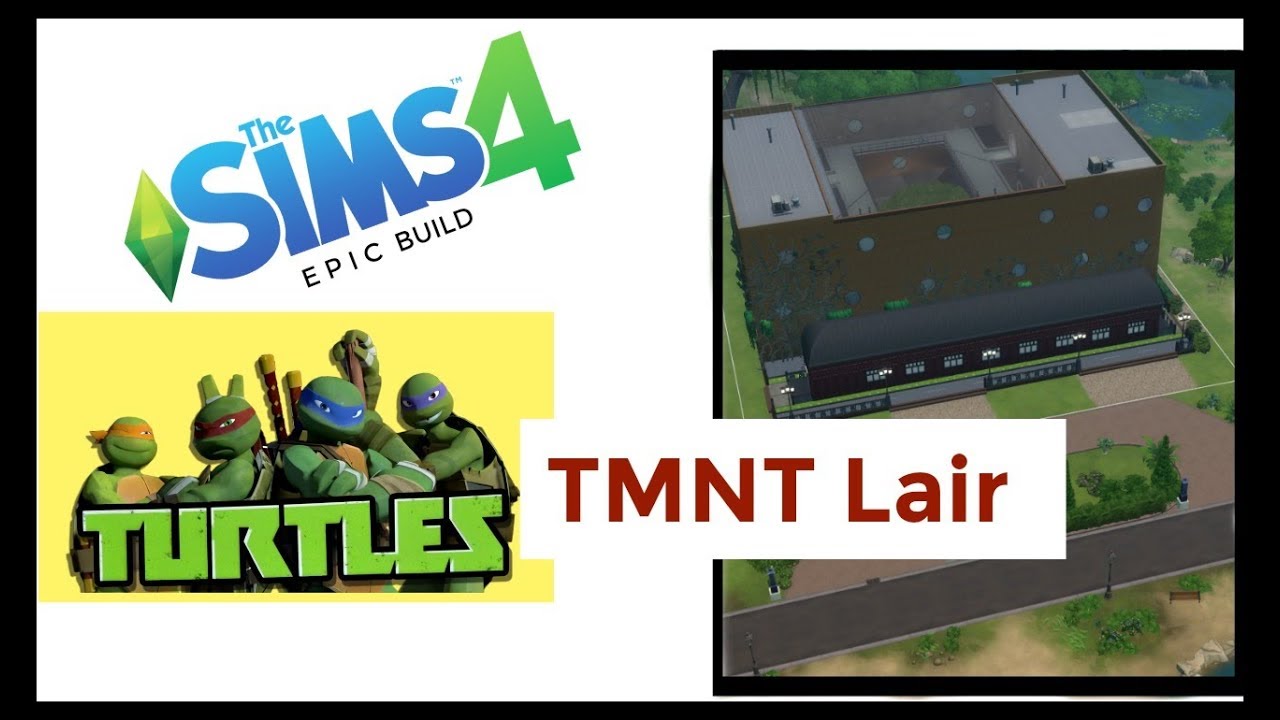 TMNT lair Build - YouTube