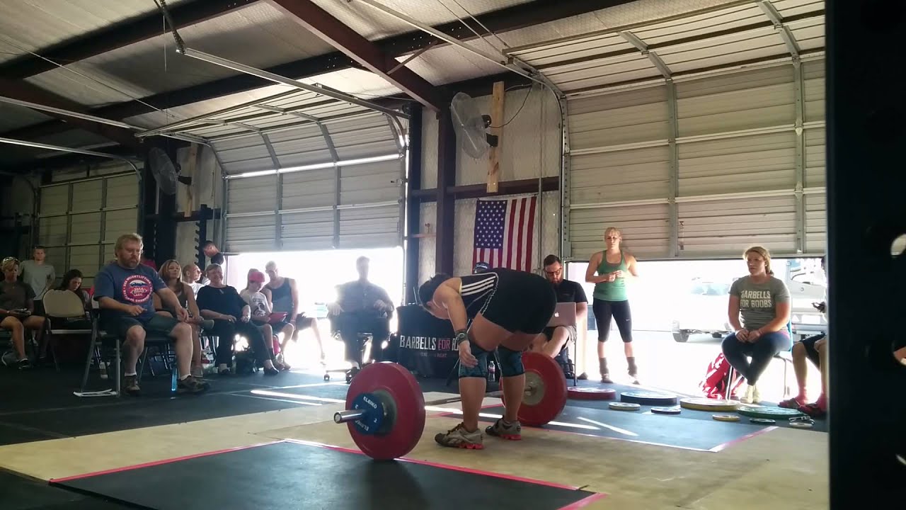 Emily McLendon 74kg Snatch Miss - YouTube