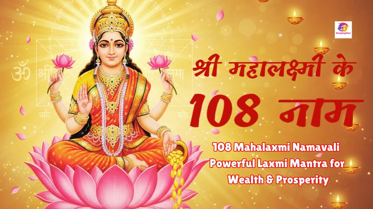 108 Names of Goddess Laxmi Ji | Shri Lakshmi Mata Ashtottara ...
