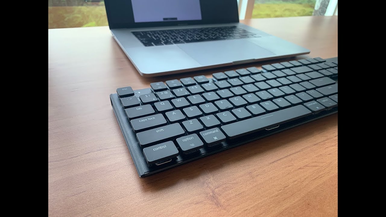 Mac 機械式鍵盤：Keychron K1 Version 2 打字音量測試 - YouTube