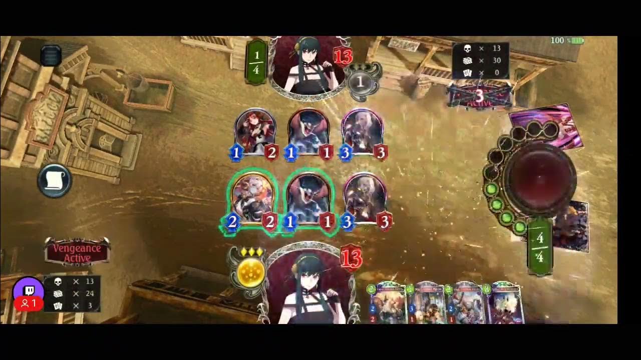 (GM0 11K Unlimited) Handless Blood Mirror [Shadowverse/Order Shift] - YouTube