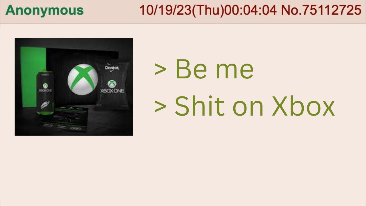 2013 anon gives xbox prediction | 4chan greentext story - YouTube