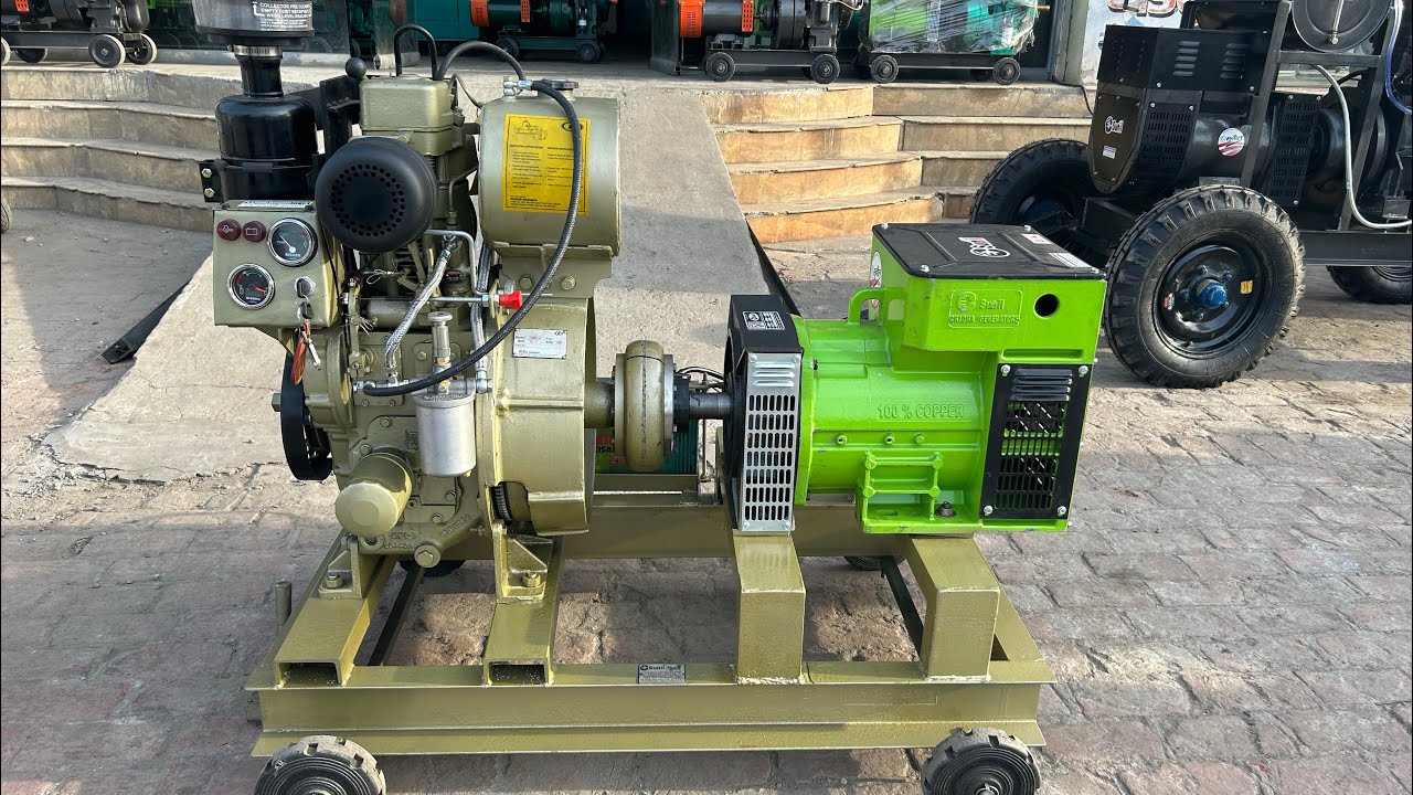 15kva Eicher Generator | Chadha Generator | 14hp Eicher Diesel Engine | 15kw Self Start ...