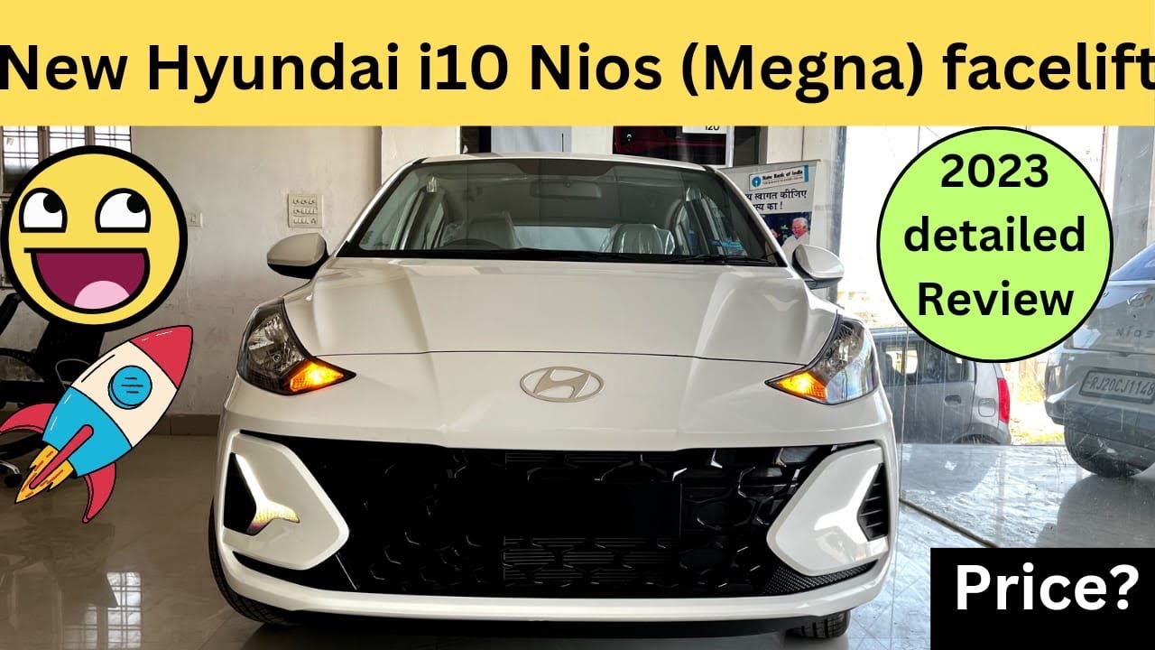 New Hyundai i10 Nios (megna)Facelift 2023 Detailed review - YouTube