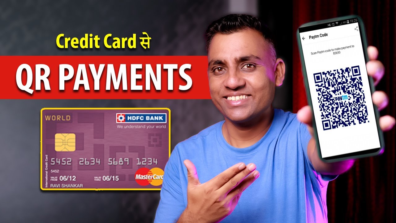 Live Process - Credit Card Se QR Payment Kaise Kare 2023 - YouTube