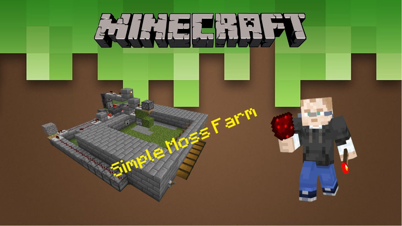 Simple Moss farm - YouTube