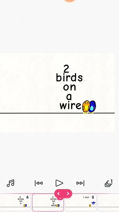 2 birds on a wire. - YouTube