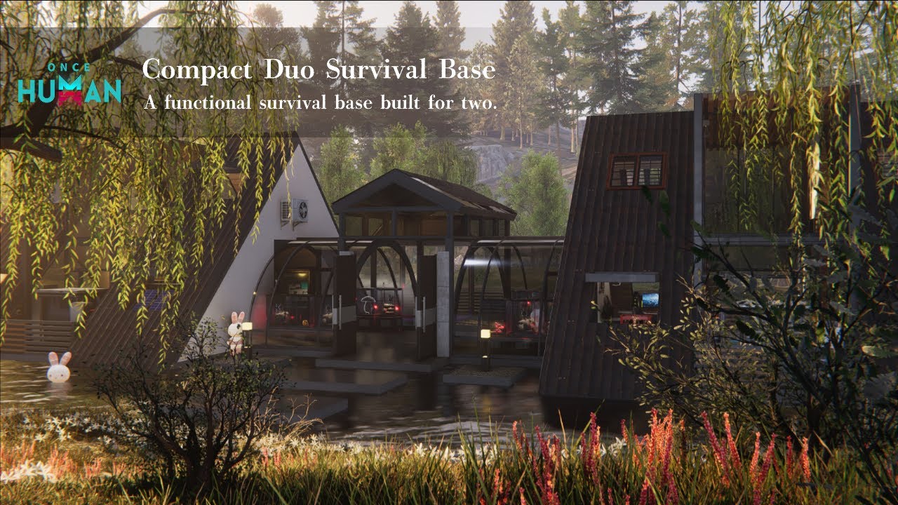 ONCE HUMAN Compact Duo Survival Base 雙人基地 - YouTube
