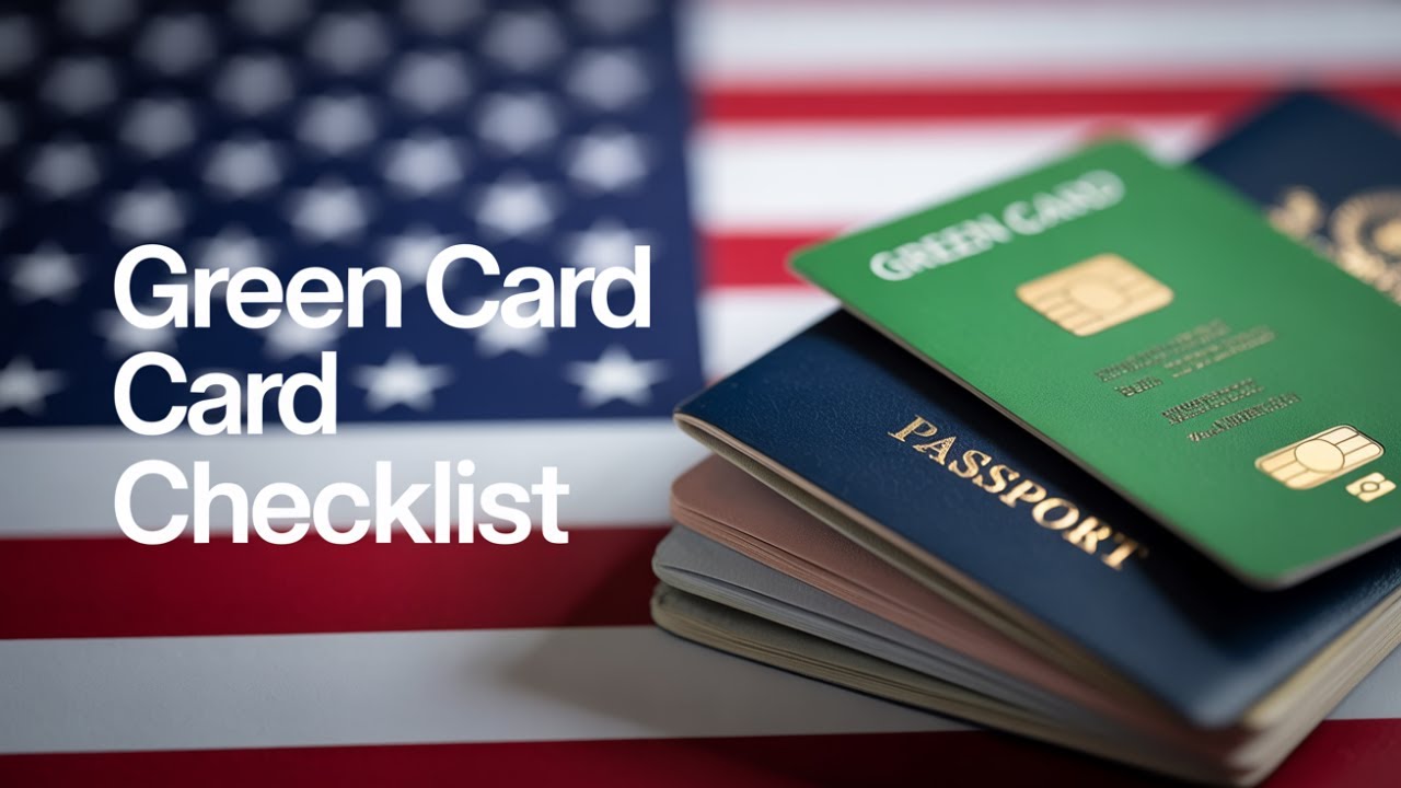 Green Card Arrived in Mail? 4 Critical Steps in First 72 Hours - YouTube