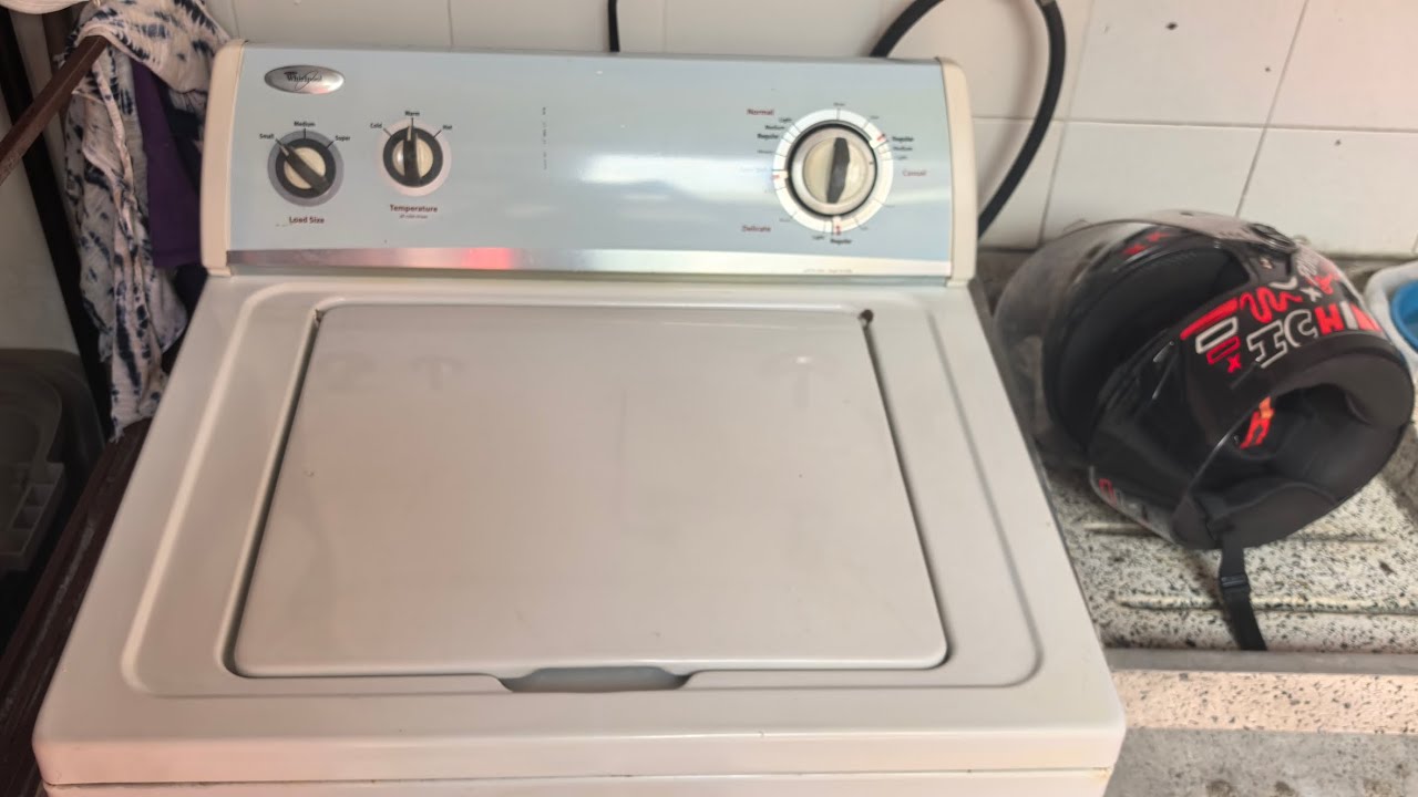 LAVADORA whirlpool No lava No Seca la Ropa mira como lo solucionamos ...