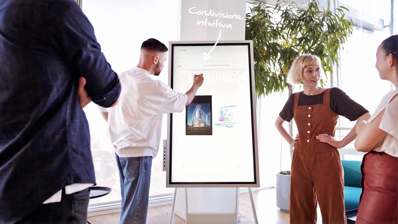 Lavagna multimediale Samsung Flip - YouTube