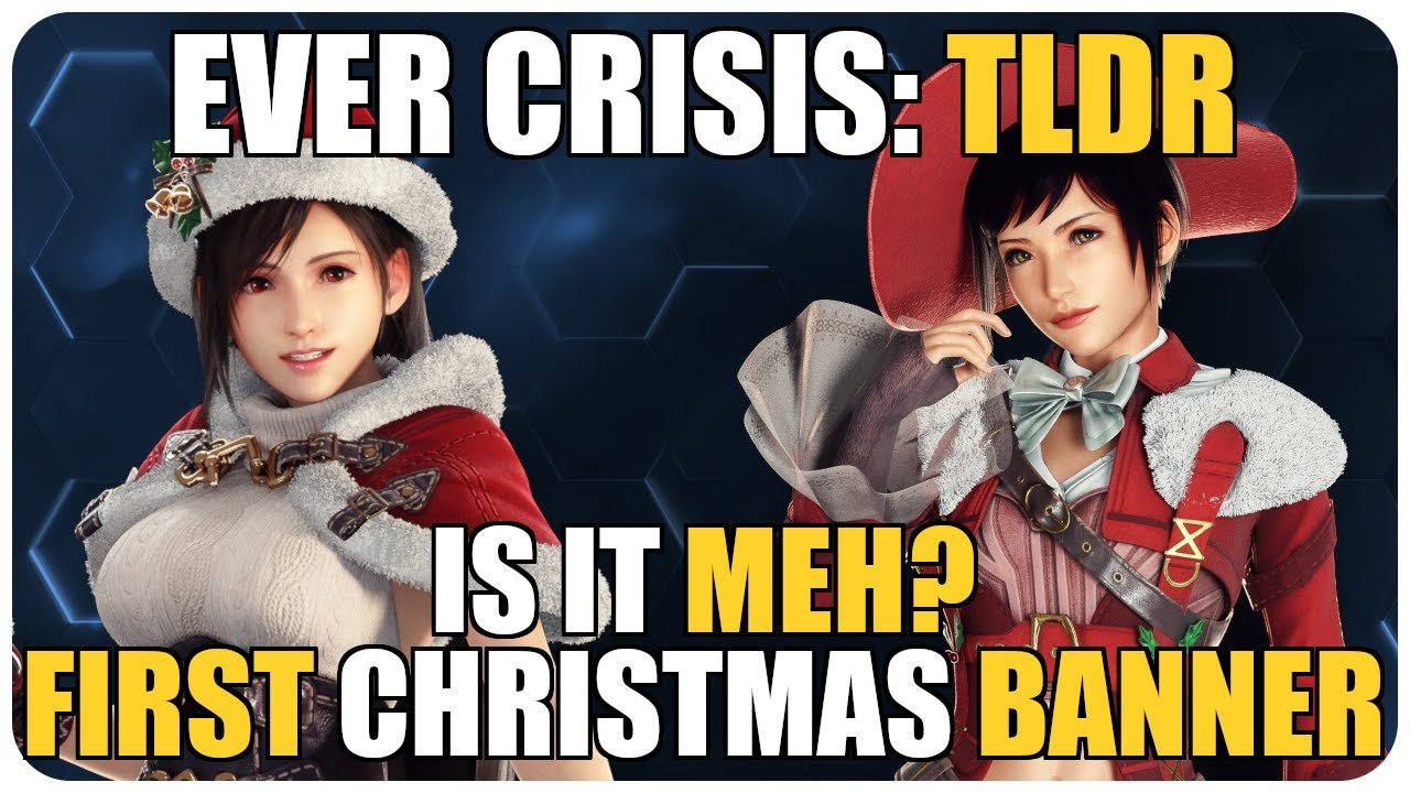 FF7 Ever Crisis TLDR Christmas Banner Review! - YouTube