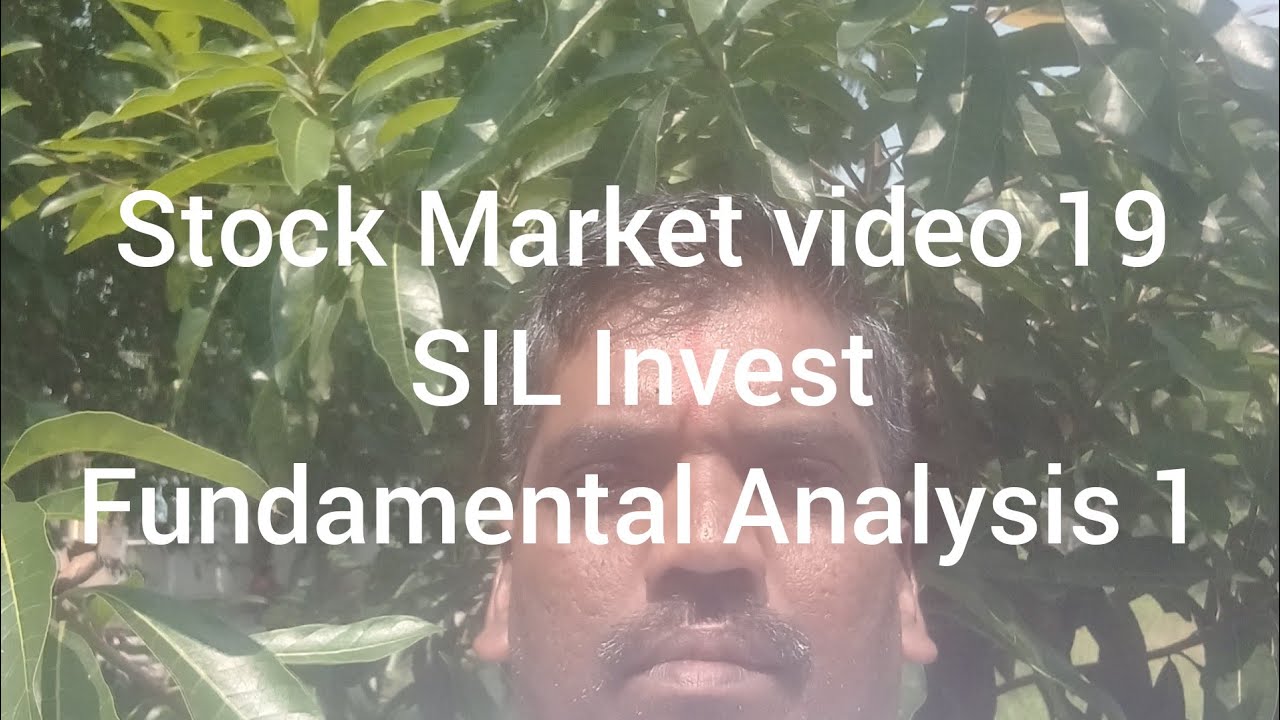 Stock Market video 19 SIL INVEST share Fundamental Analysis 1 - YouTube