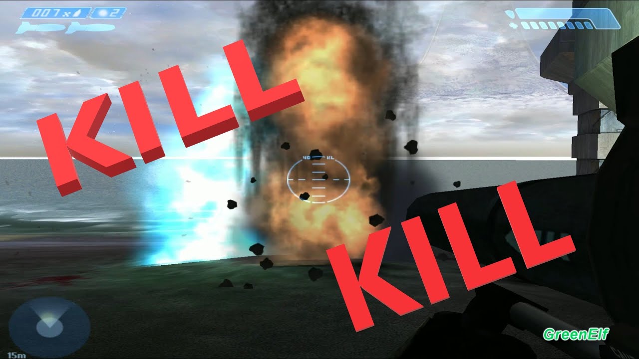 Master Chief goes insane - Halo friendly fire - YouTube