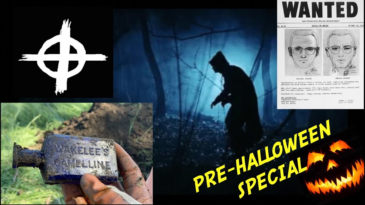 BOTTLE DIGGING AT THE ZODIAC KILLER CRIME SCENE (Pre-Halloween Special ...