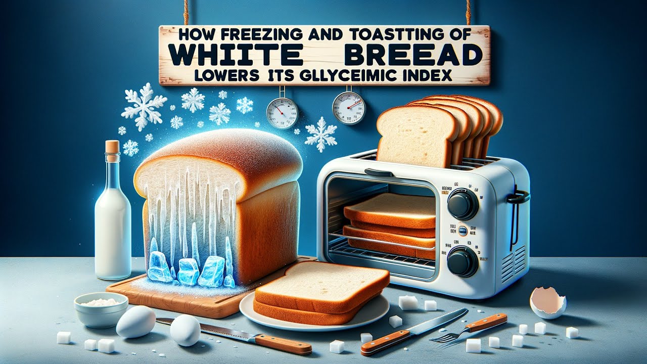 How Freezing and Toasting White Bread Lowers Its Glycemic Index - YouTube