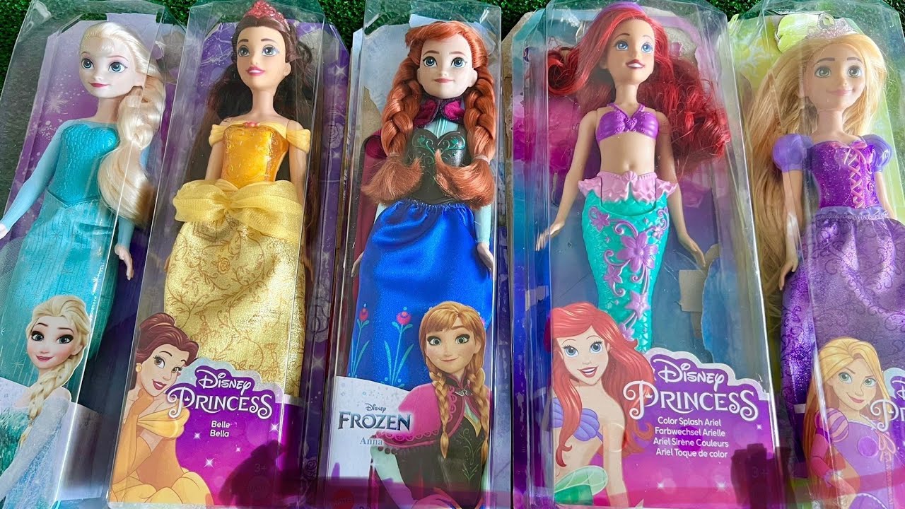 Looking For Disney Princess, Mix Rainbow Dress! 9 MYSTERY SURPRISES ...