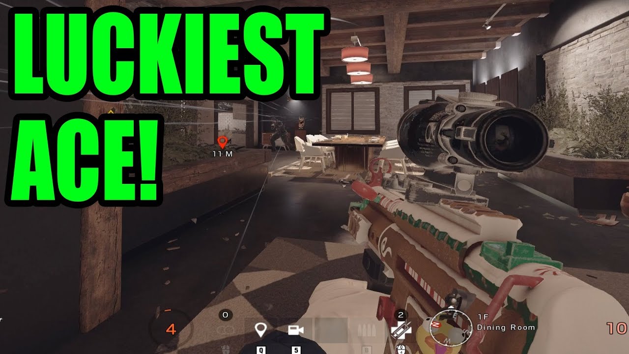 My Luckiest Ace! - Rainbow Six Siege Gameplay - YouTube