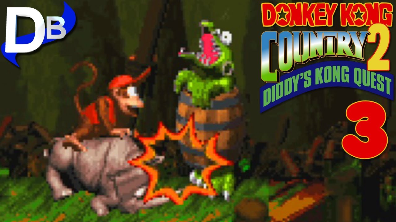 Get Out of Me Swamp! - Ep 3 - Donkey Kong Country 2 - YouTube