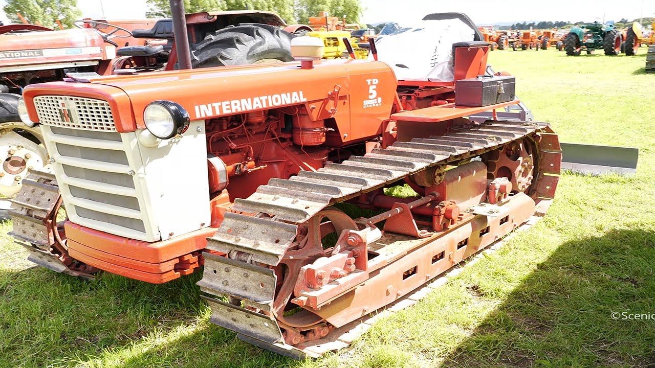 1966 International Harvester TD5 Series B Crawler Tractor with Back ...