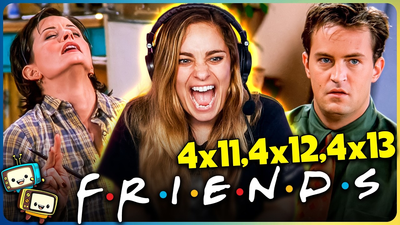 FRIENDS (1996) Season 4 Episodes 4x11, 4x12, 4x13 Reaction! | First ...