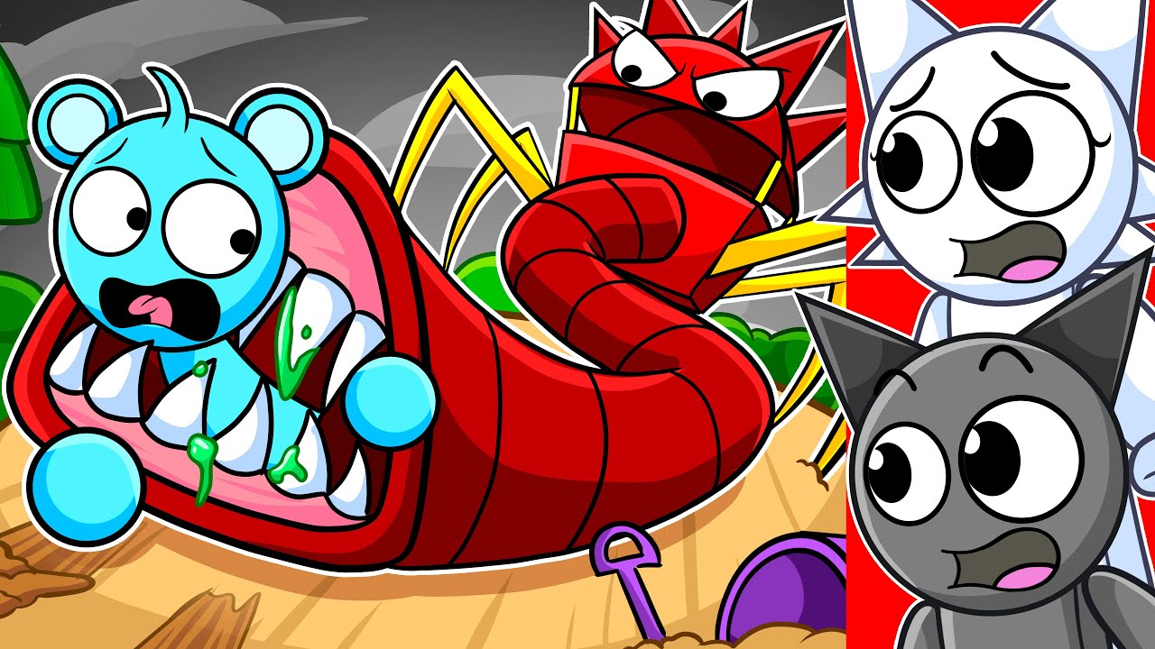 CURSE of the SPRUNKI SLIDE EATER... (Cartoon Animation) - YouTube