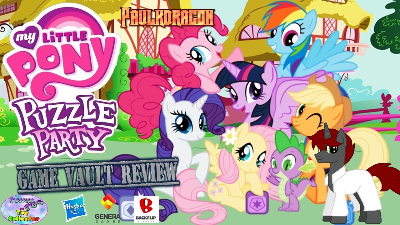 Game Vault - My Little Pony Puzzle Party phone and tablet Game Review ...
