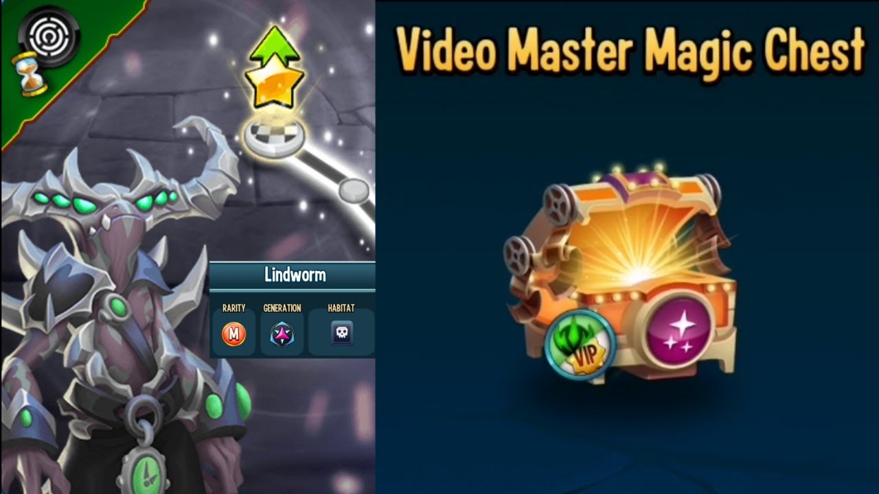Monster Legends - New Cosmic Mythic Lindworm And Video Master Magic ...