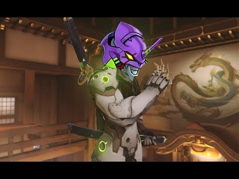 Overwatch | Genji Dancing "A Cruel Angel's Thesis" - YouTube