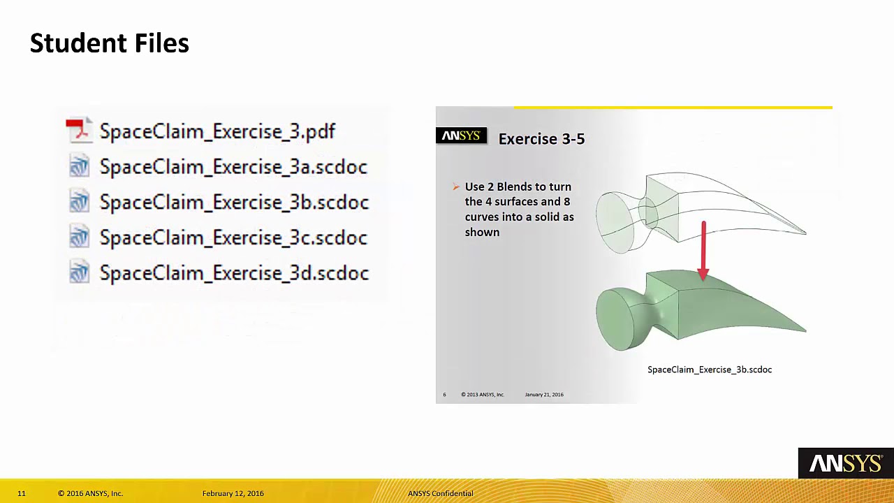 Ansys SpaceClaim Quick Introduction to the Materials: - YouTube