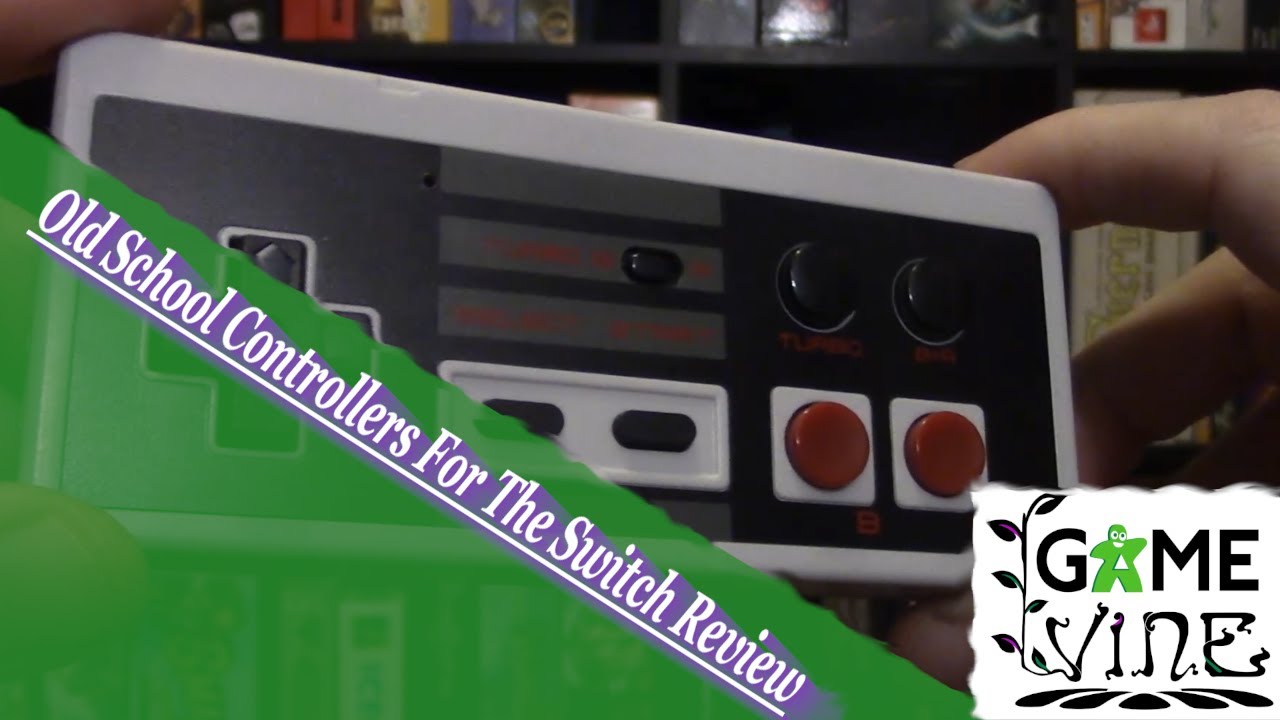 Old school controllers for the Switch: /w Game Vine - YouTube
