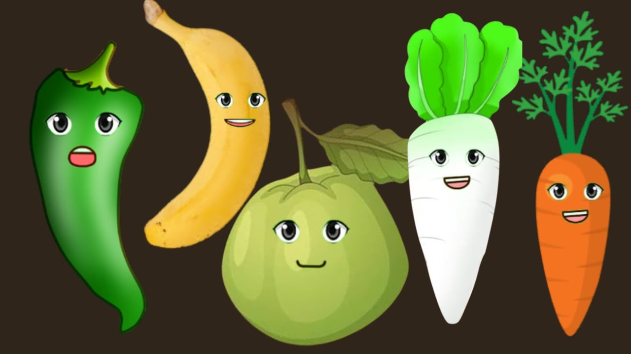 Sensory veggies Funky Fruits - Smoothie Mix!- Fun Dance Video with ...