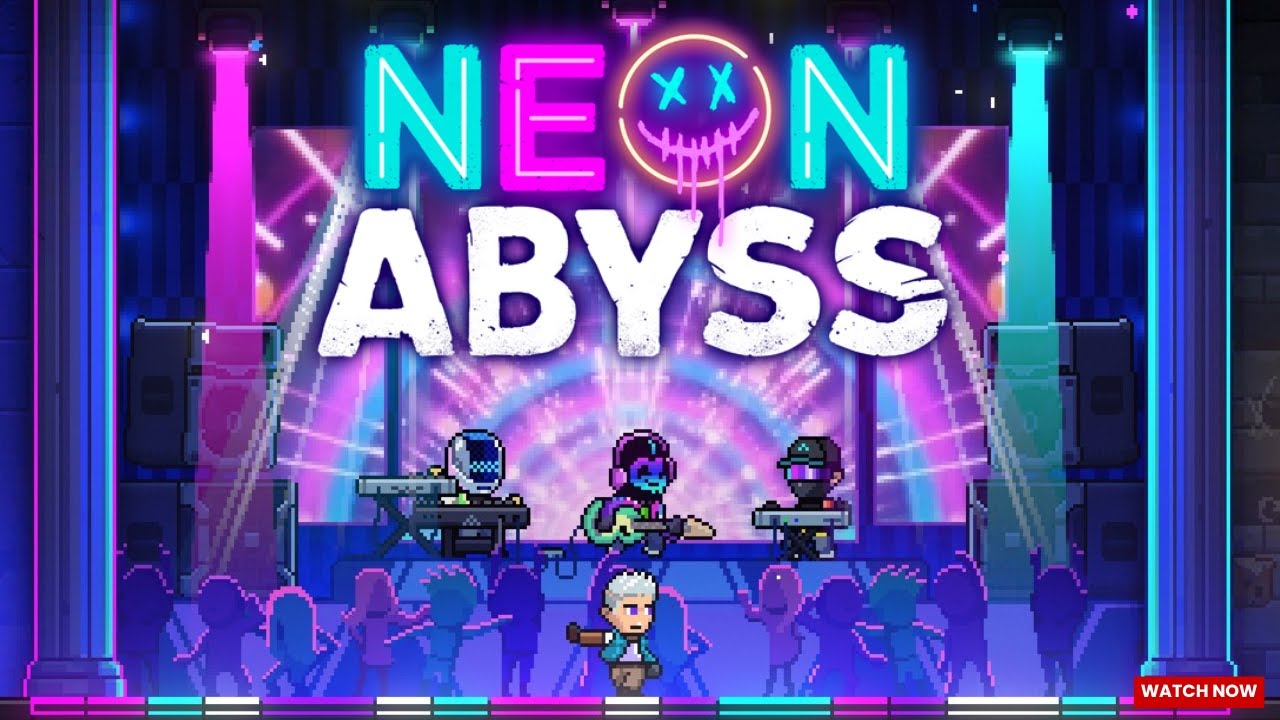 Neon Abyss Frist Boss down E.3 - YouTube