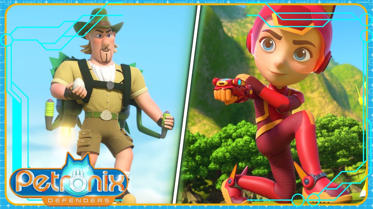 CONDOR RESCUE | 🌎 PETRONIX Defenders 🐾 | Cartoon for kids - YouTube