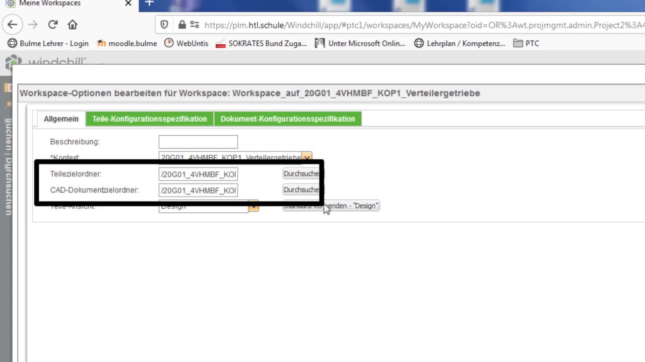 Windchill - 5. Workspace erstellen - YouTube