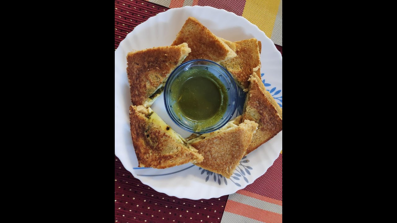 Paneer Apple Sandwich - YouTube