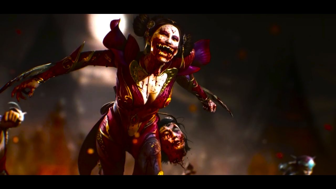 MK1: Season of the Huntress All cutscenes and titan Boss fight - YouTube