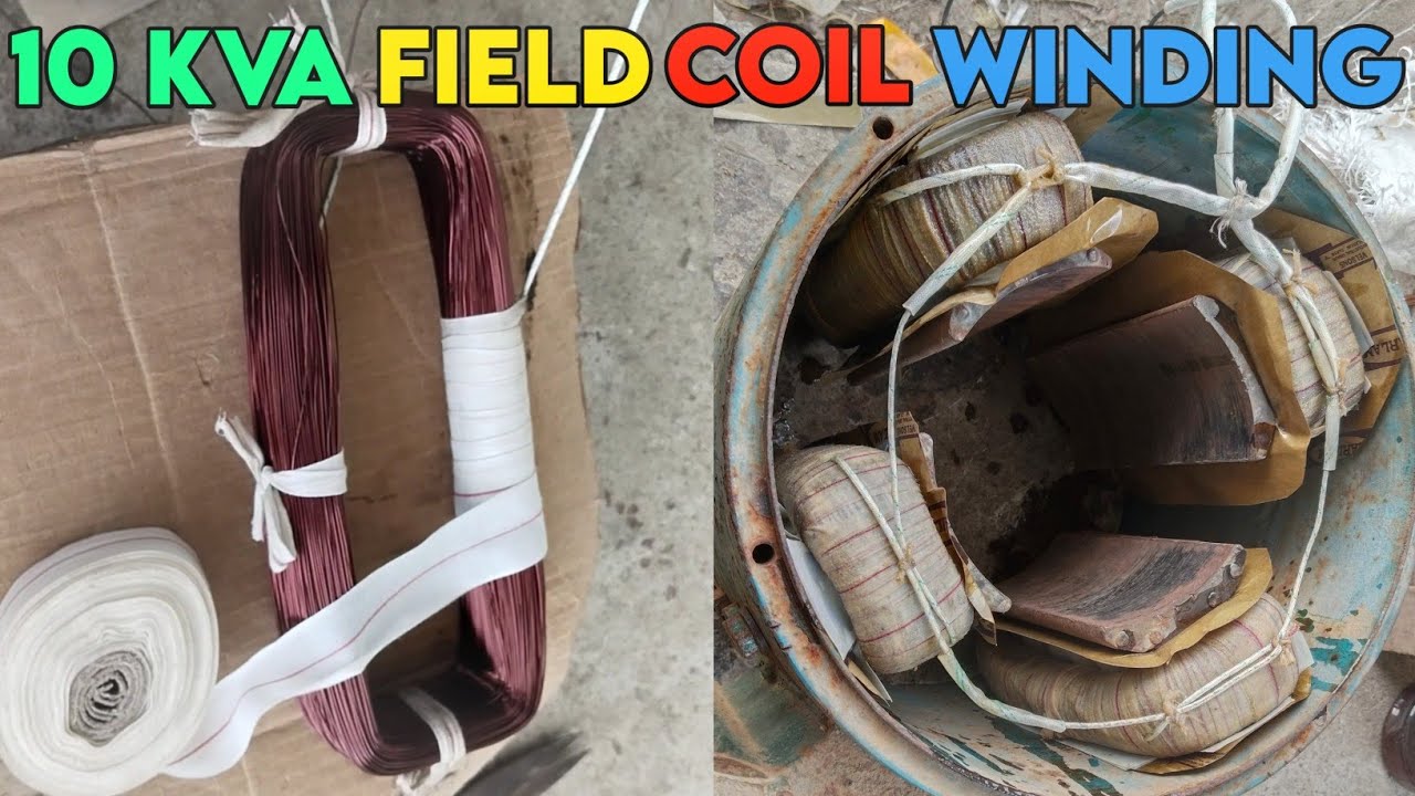 10 kva field coil winding ll alternative field coil winding gs ...