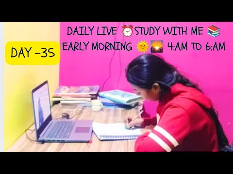 Daily Early morning 🌄 study is Live ⏰📚 C.A complete & Revision - YouTube