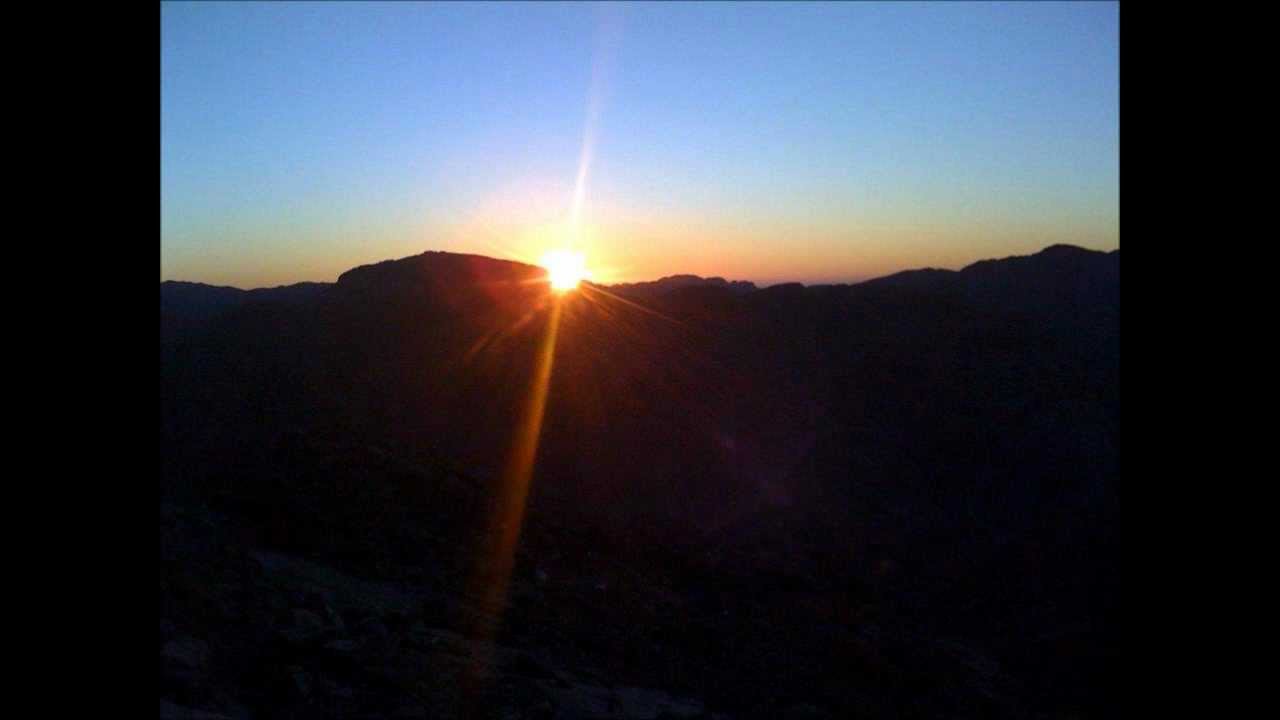 de Berg Horeb Sinai Egypte - YouTube