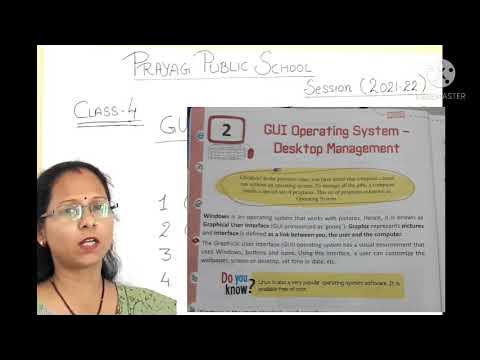 Class 4/ch 2/GUI Operating system-Desktop Management/PPS - YouTube