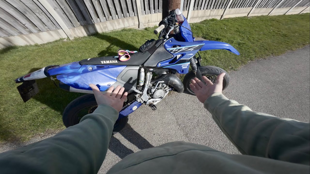 Yz125 supermoto 4k POV ride - YouTube