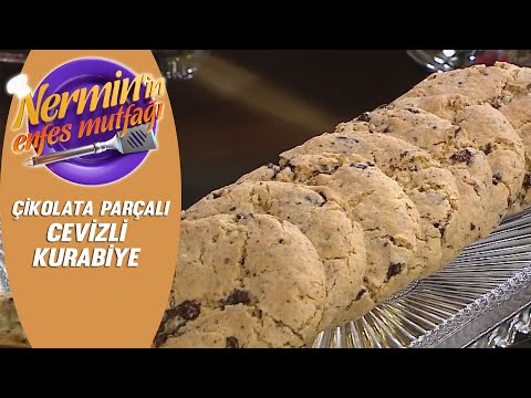 Nermin Öztürk Çikolata Parçalı ve Cevizli Kurabiye Tarifi Nermin'in Enfes Mutfağı