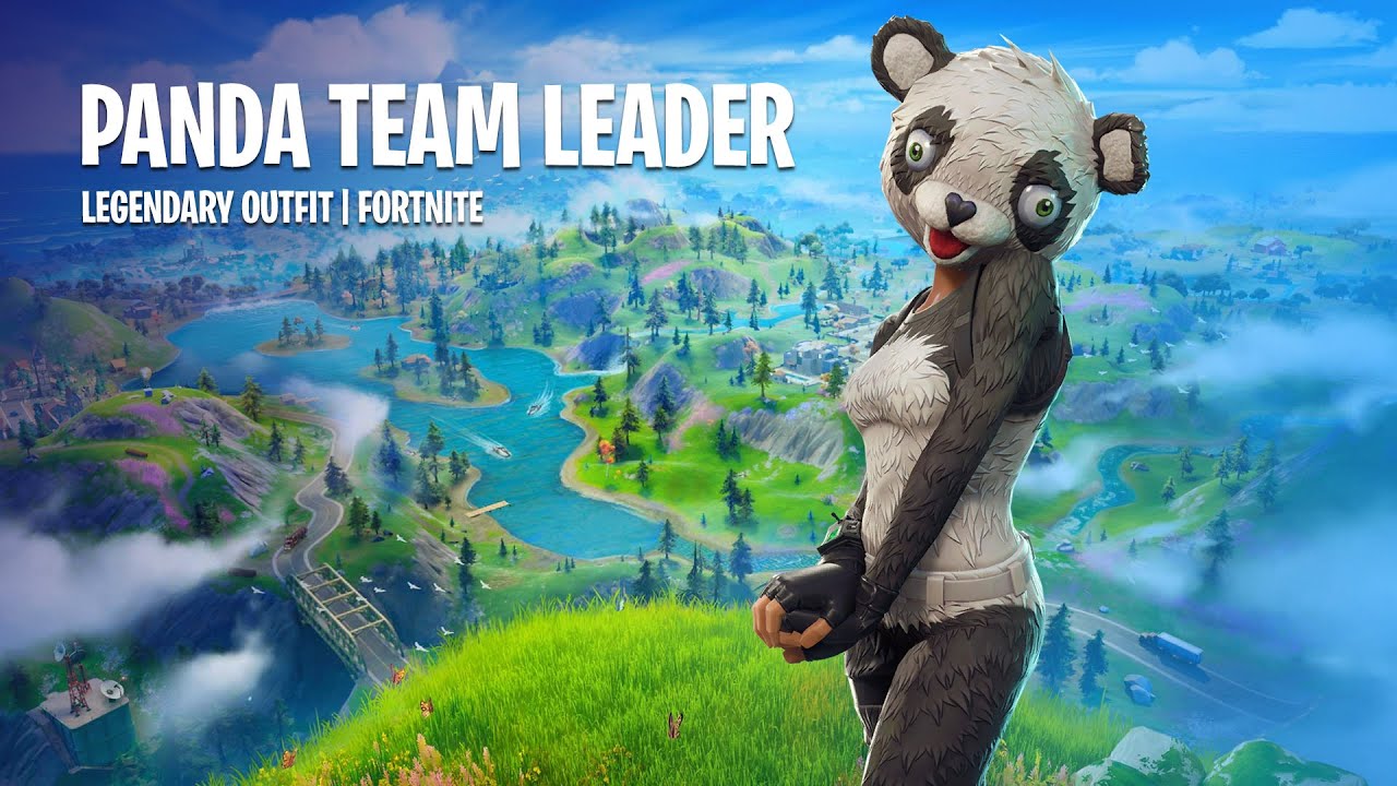 P.A.N.D.A. Team Leader | Legendary Outfit Skin | Fortnite | Panda - YouTube